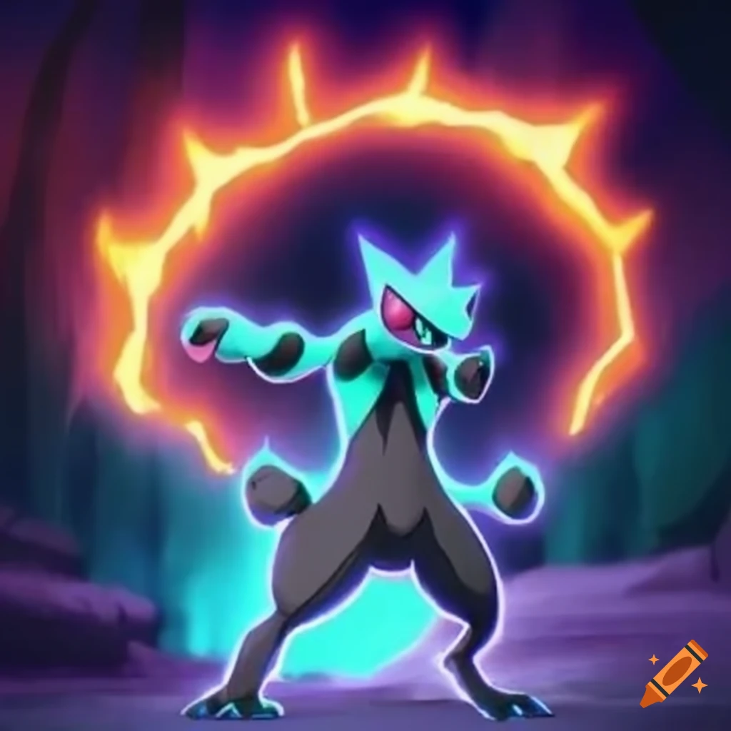 Strong electric fighting type pokémon on Craiyon