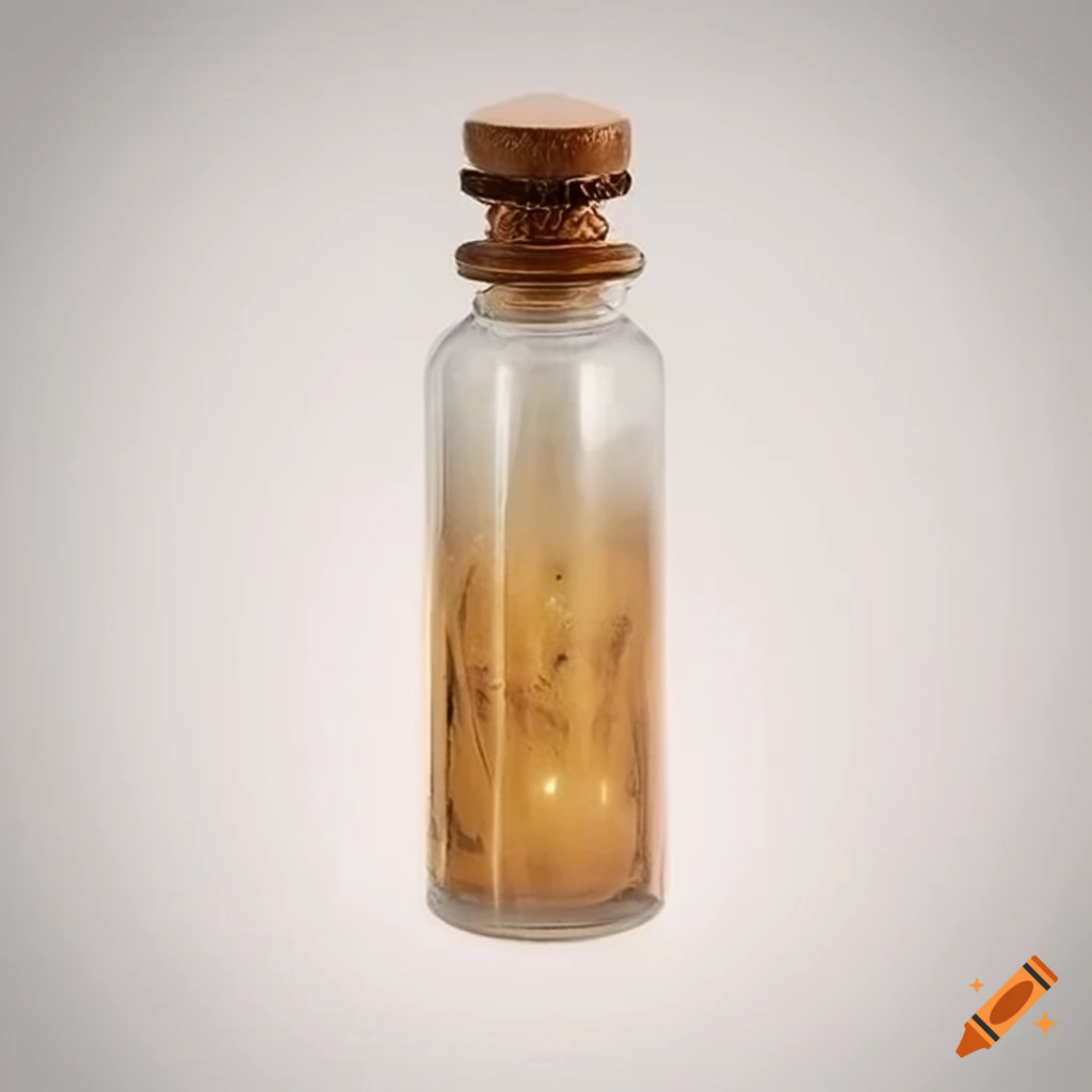 Ancient alchemist's vial with shimmering neutralizing elixir on Craiyon