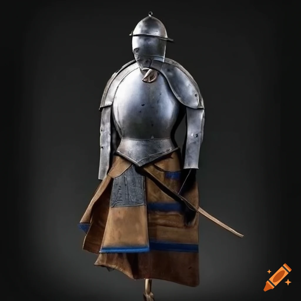 Medieval chestplate armor on Craiyon