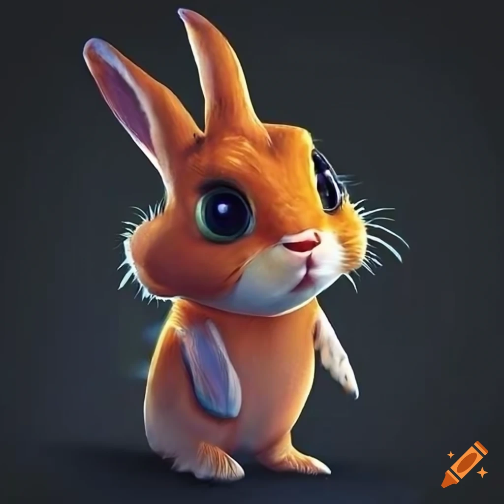 Bunny fish chimera rabbit on Craiyon