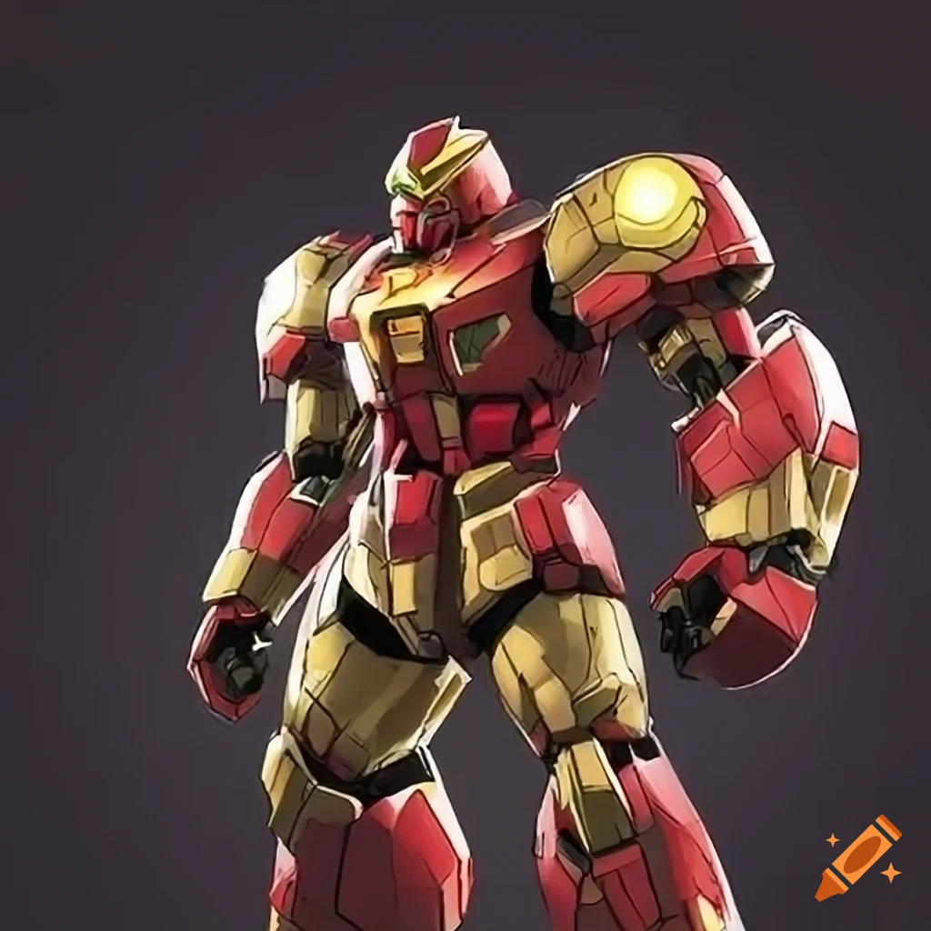 Gundam or hulk buster robot on Craiyon