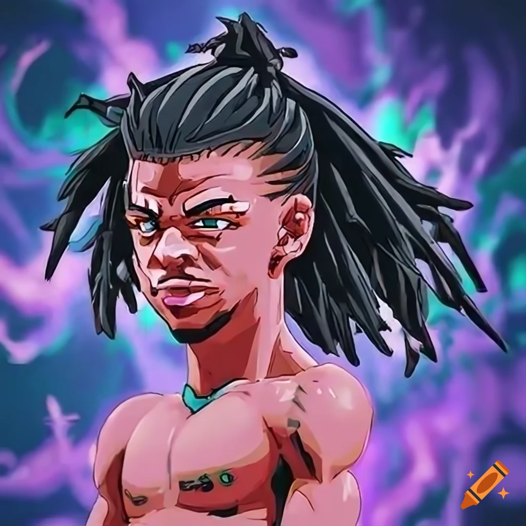 Ja morant depicted as majin buu character on Craiyon