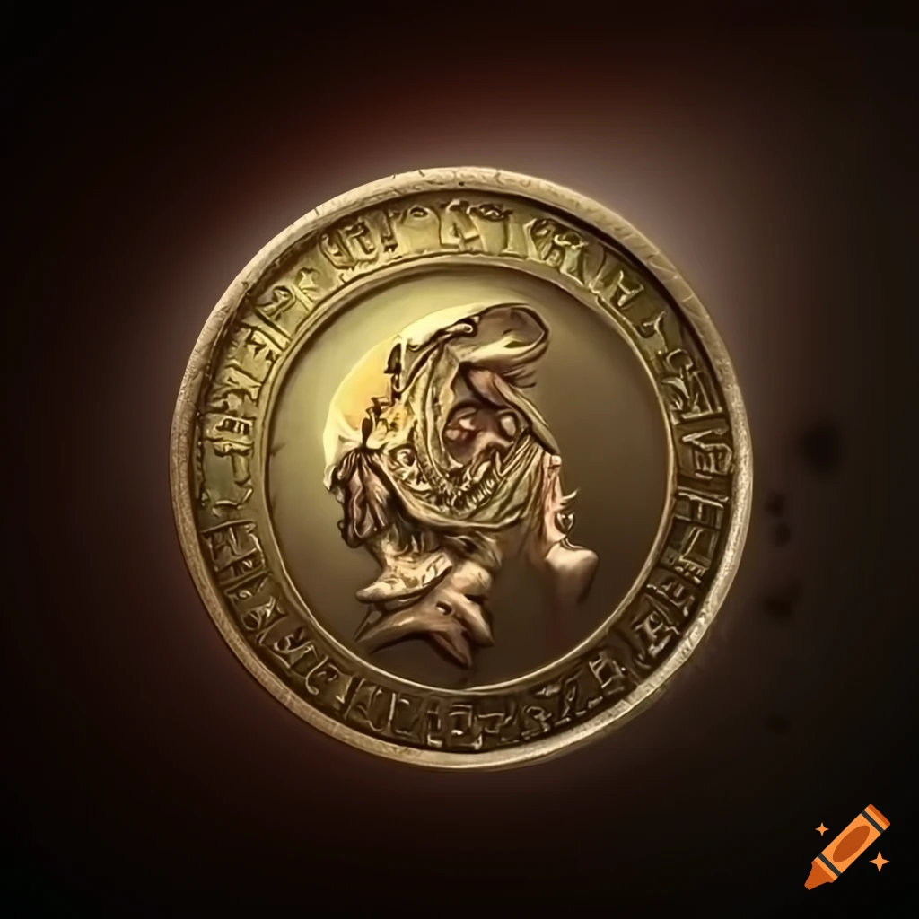 Fantasy coin on Craiyon