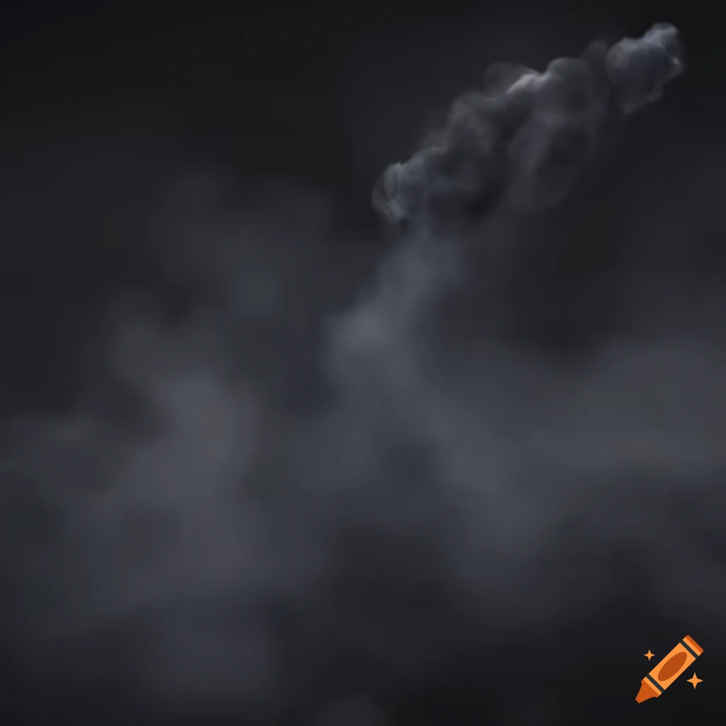 Unreal Engine 5 rocket launcher with smoke on grey background on Craiyon