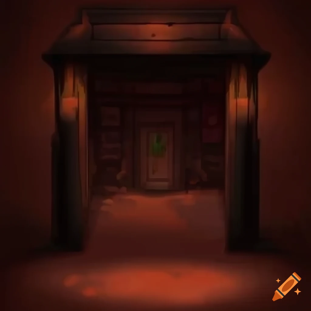 Main menu background for maze maniac game with an anime style on Craiyon