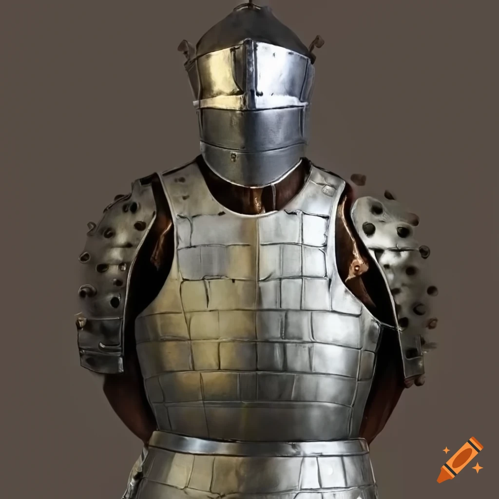Medieval chestplate armor on Craiyon