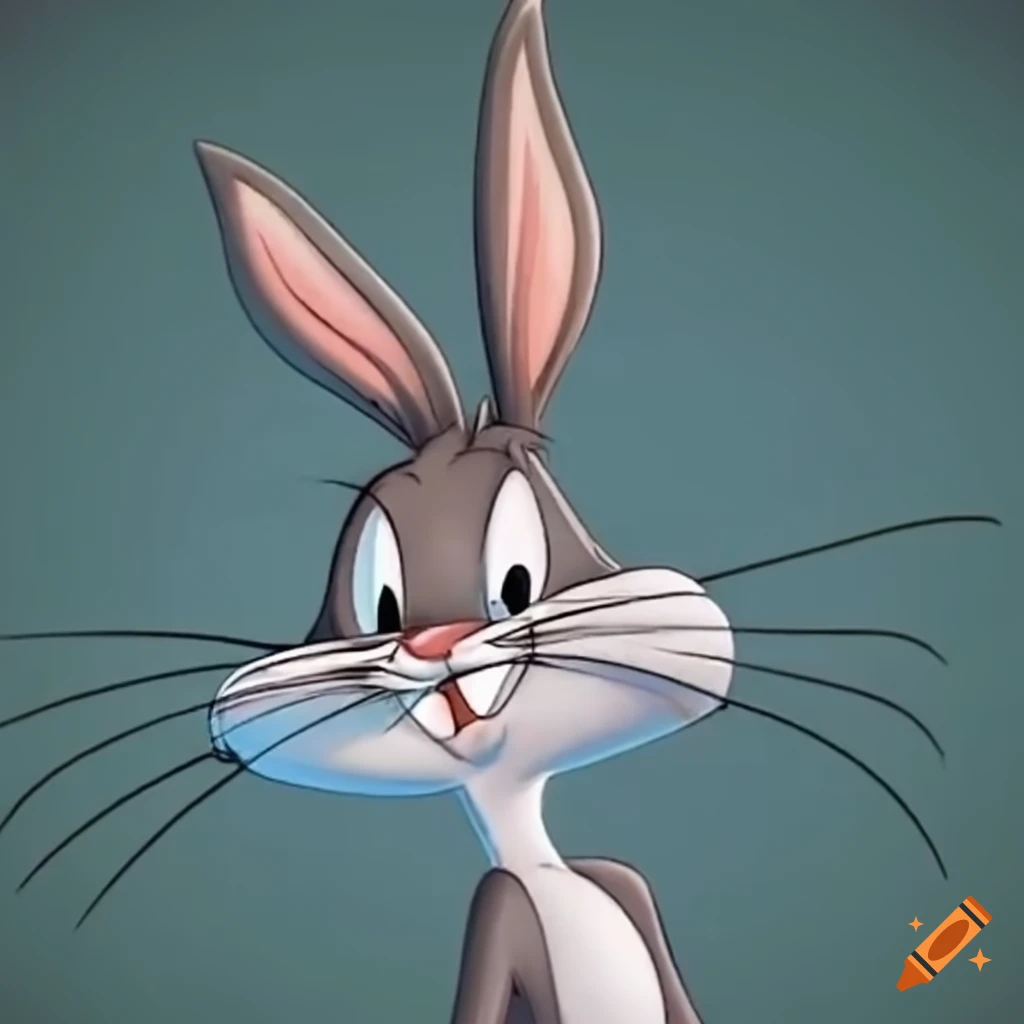 Bugs bunny from tiny toons looniversity on Craiyon