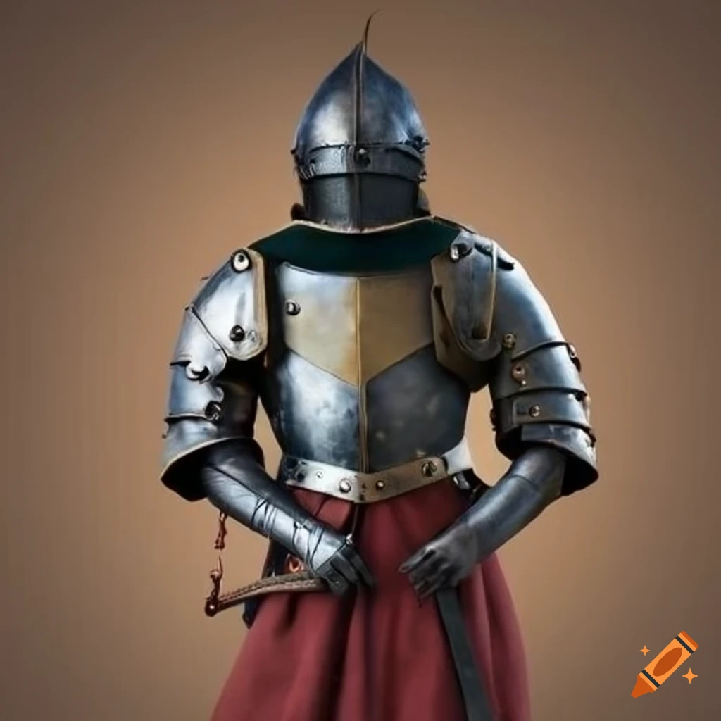 Medieval chestplate armor on Craiyon