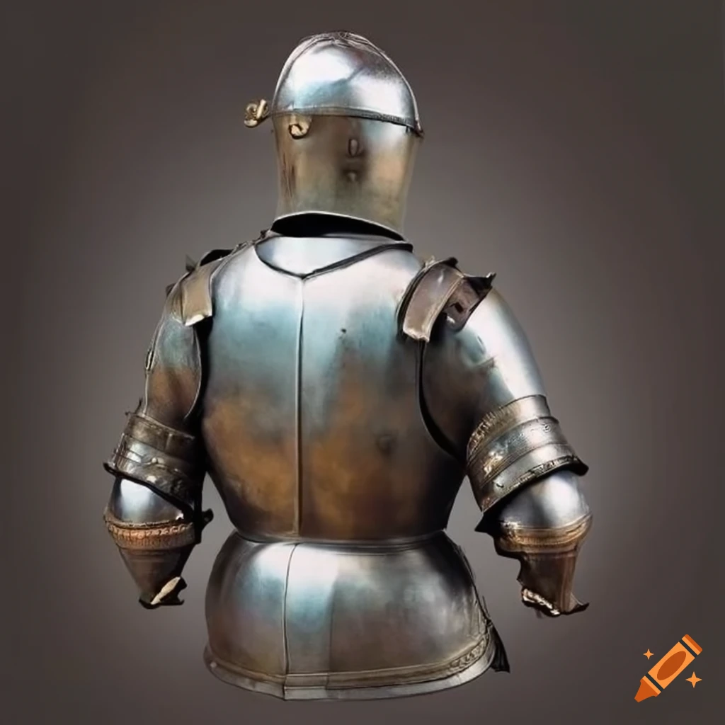 Medieval chestplate armor on Craiyon