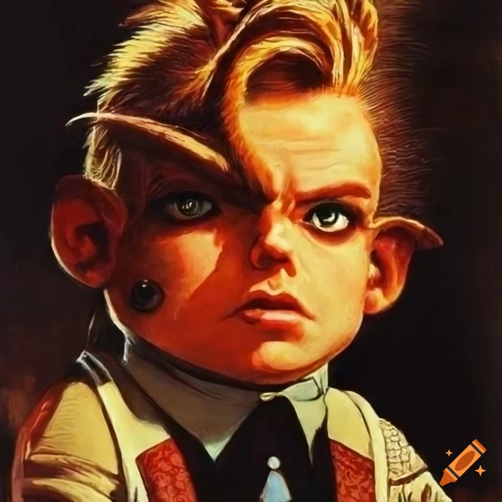 Intricate Details In A Vintage Star Fox Poster Inspired By James Gurney And Norman Rockwell On
