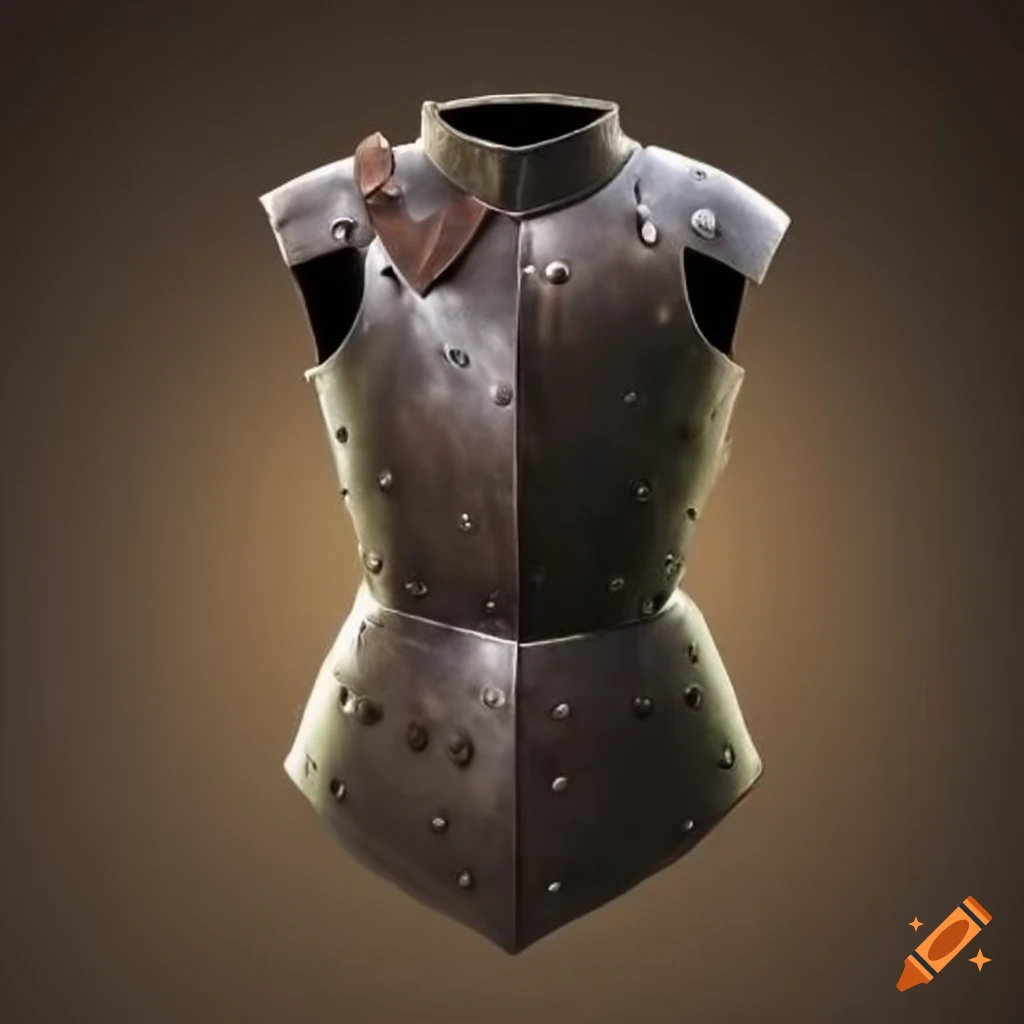 Medieval chestplate armor on Craiyon