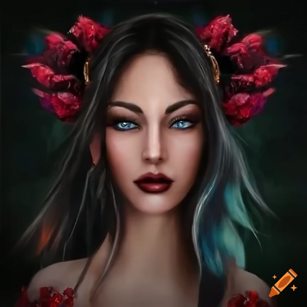 Fantasy themed female compositional layouts by a world class artist on ...