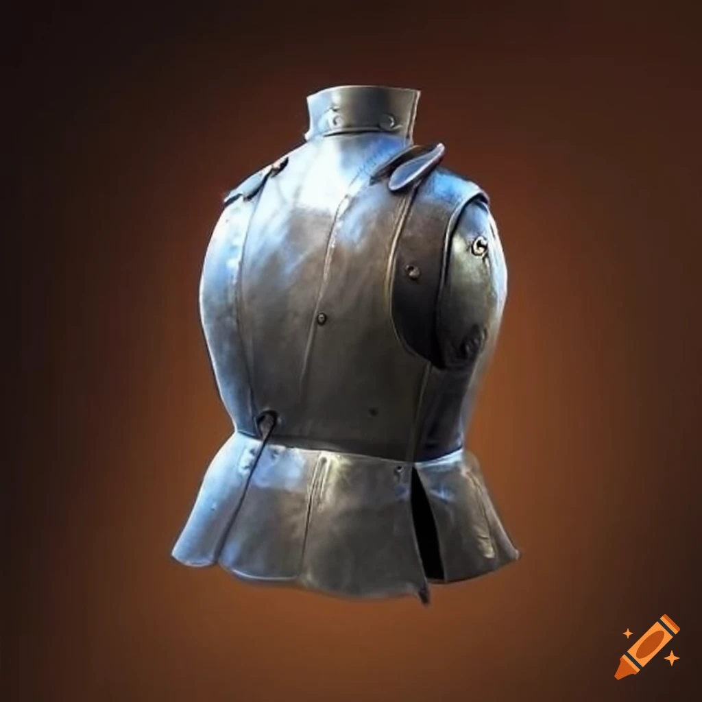 Medieval chestplate armor on Craiyon