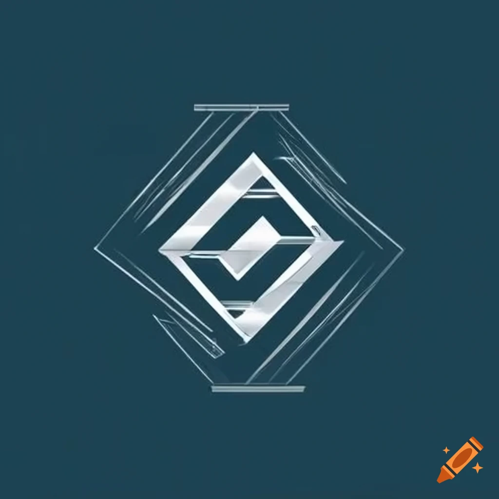 Futuristic logo symbolizing innovation and digital transformation on ...