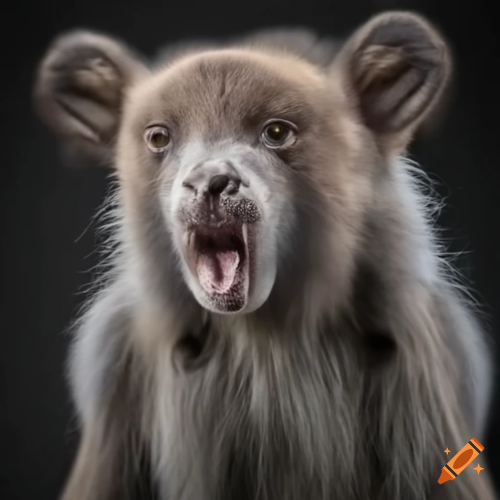 Animal-like creature on Craiyon