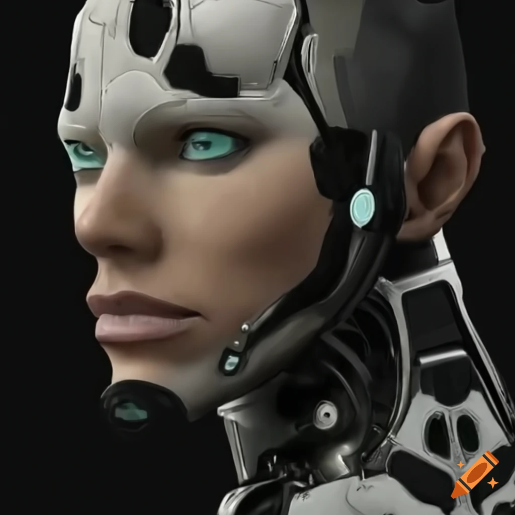 Cyborg on Craiyon