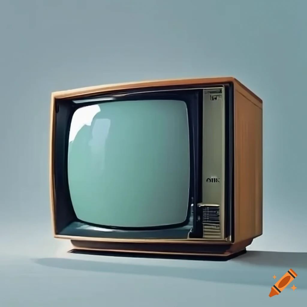 Vintage samsung tv from 1980 on Craiyon
