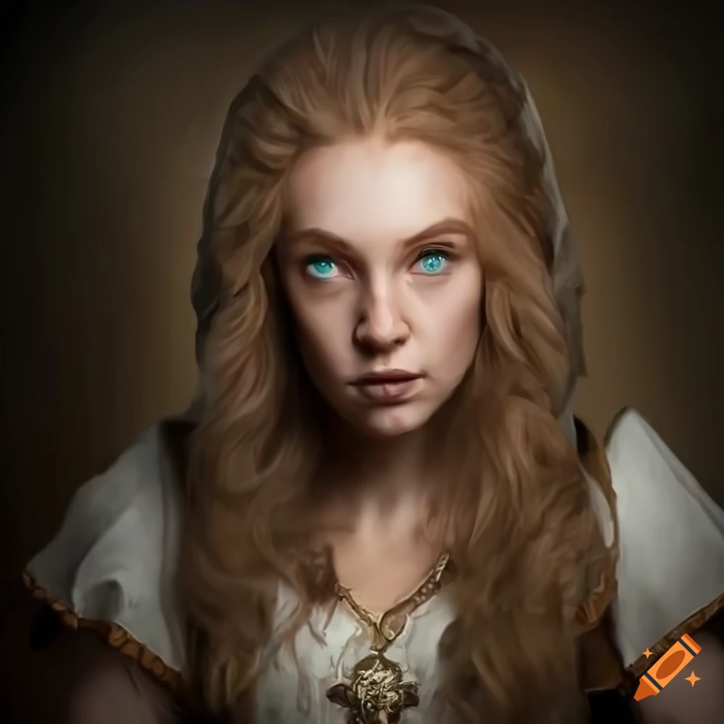 Character portrait for dnd on Craiyon