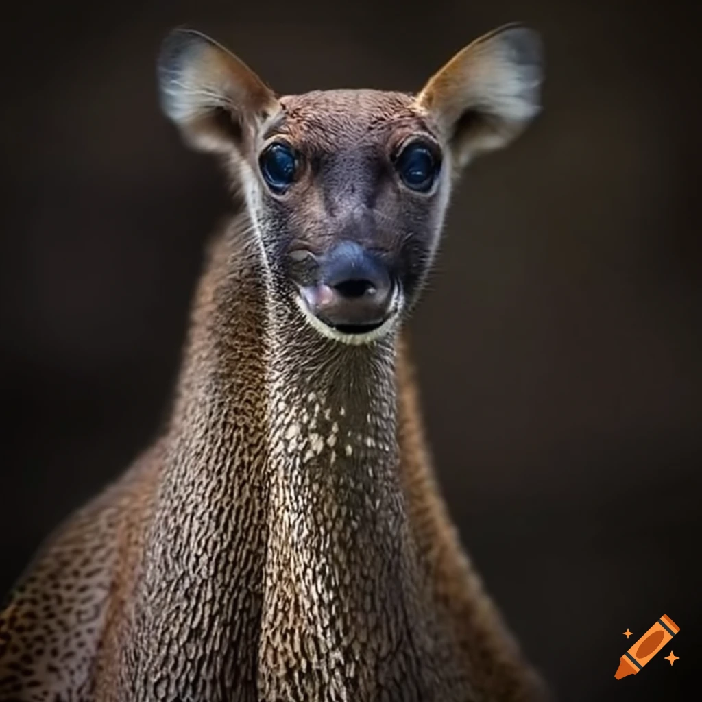 Animal-like creature on Craiyon