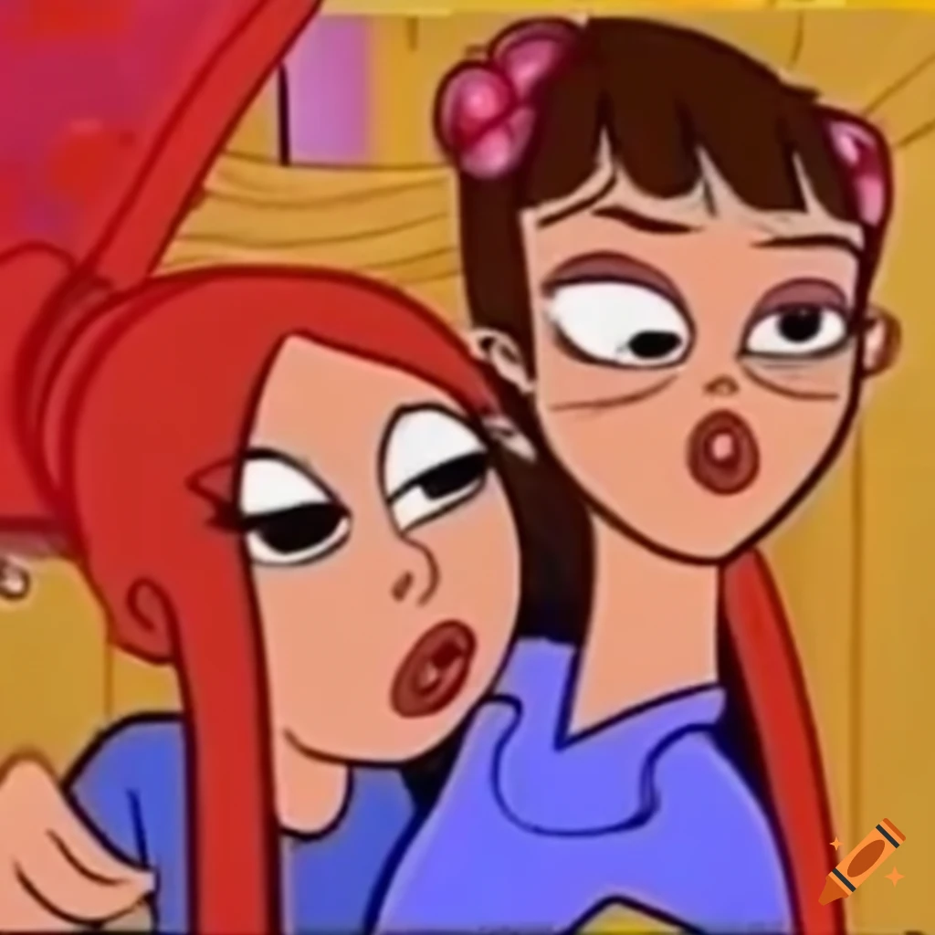 Youtube baddie cartoon reboot controversy on Craiyon