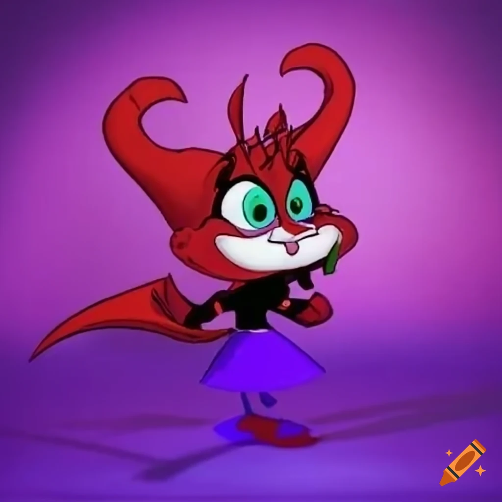 Dizzy devil from tiny toons looniversity on Craiyon
