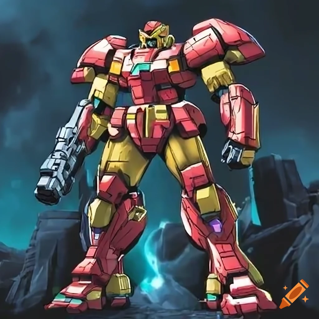 Gundam or hulk buster robot on Craiyon