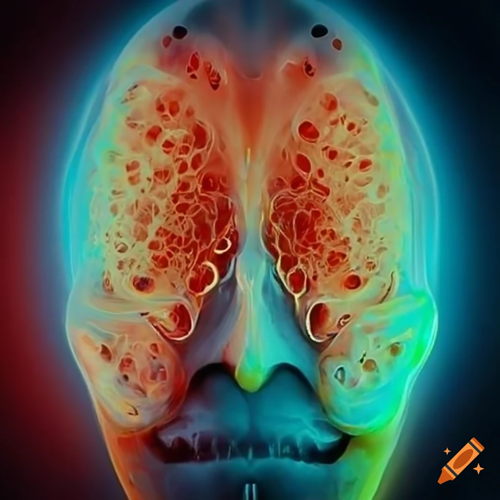 X-ray vision concept revealed on Craiyon