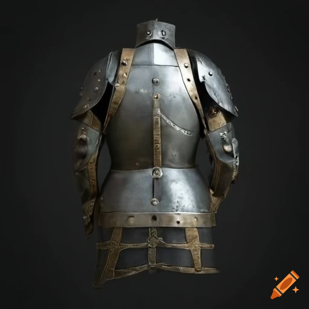 Medieval chestplate armor on Craiyon