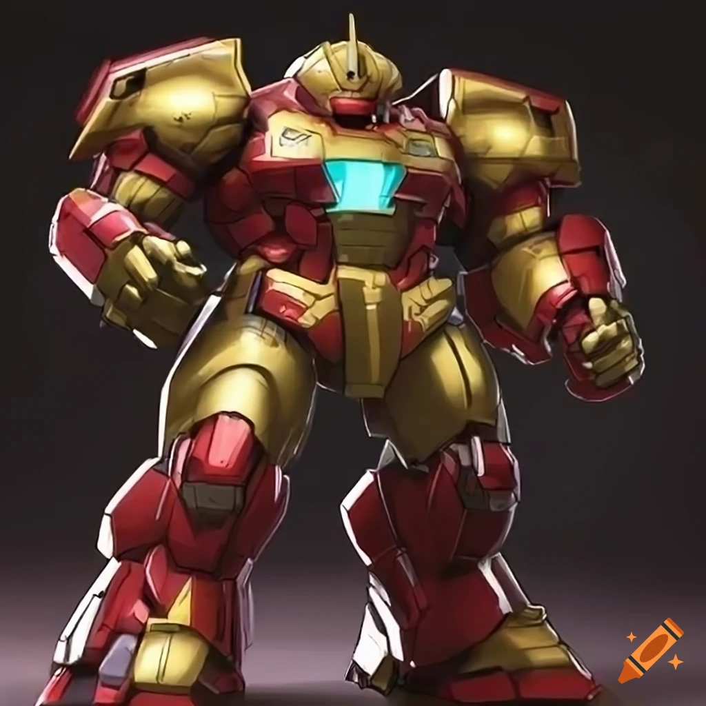 Gundam or hulk buster robot on Craiyon