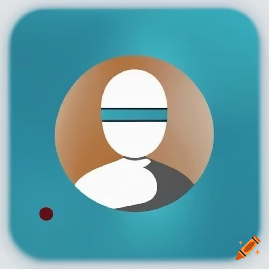 App logo for visually impaired people incorporating ai technology on ...