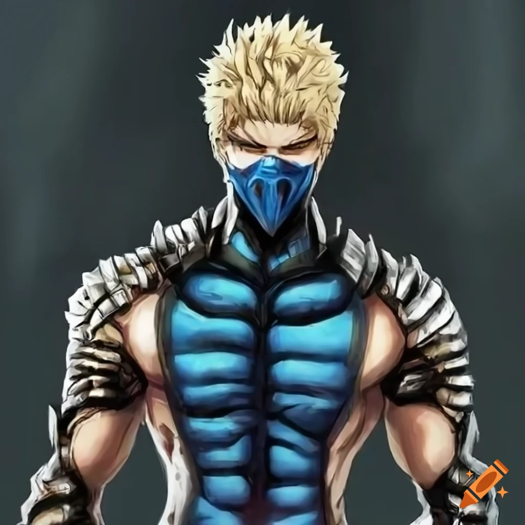 Sub-zero and genos characters on Craiyon
