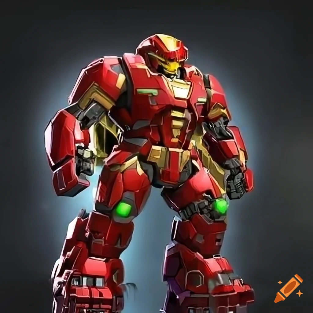 Hulk buster or gundam robot on Craiyon