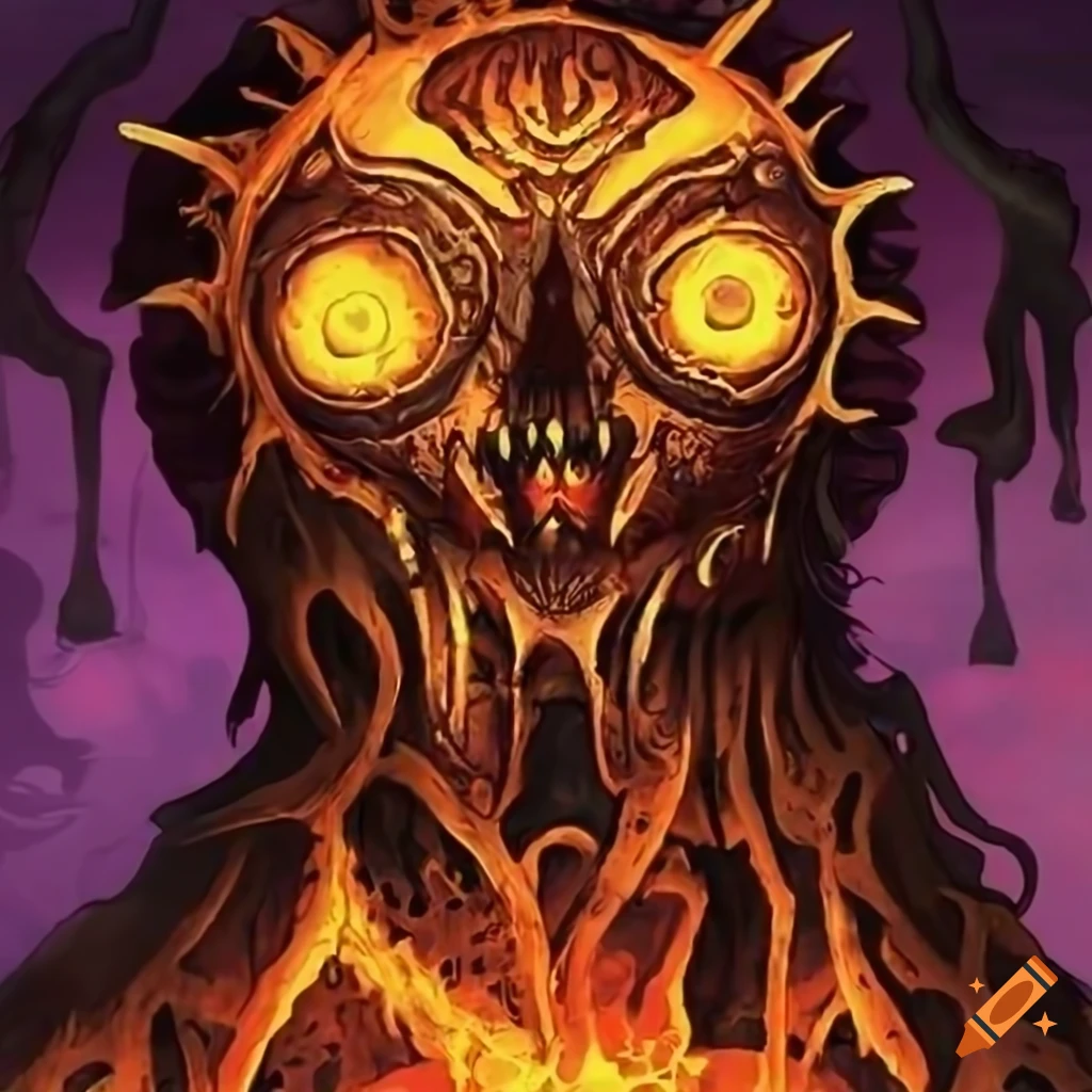 Eldritch dead sun on Craiyon