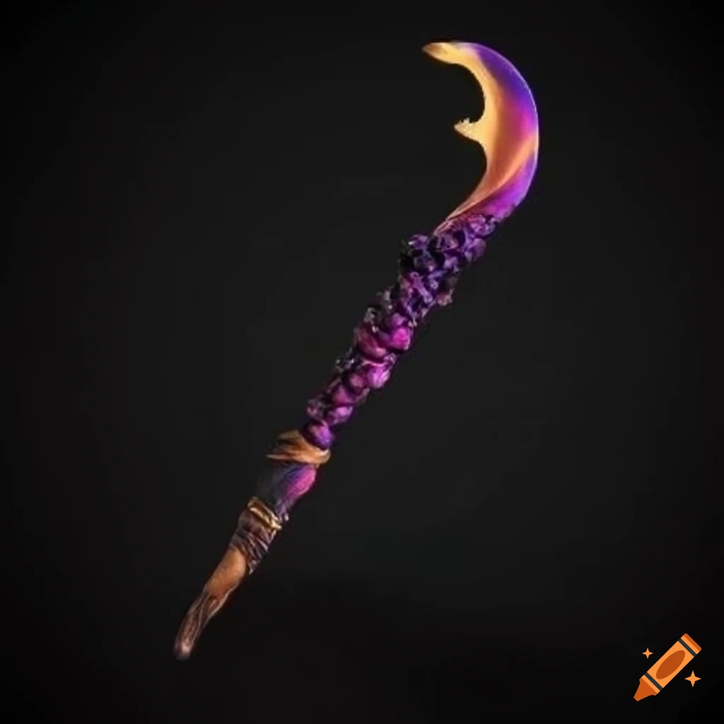 Fantasy wand casting magic missiles on Craiyon