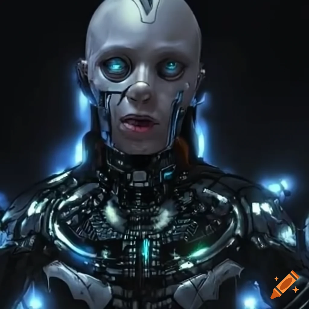 Cyborg on Craiyon