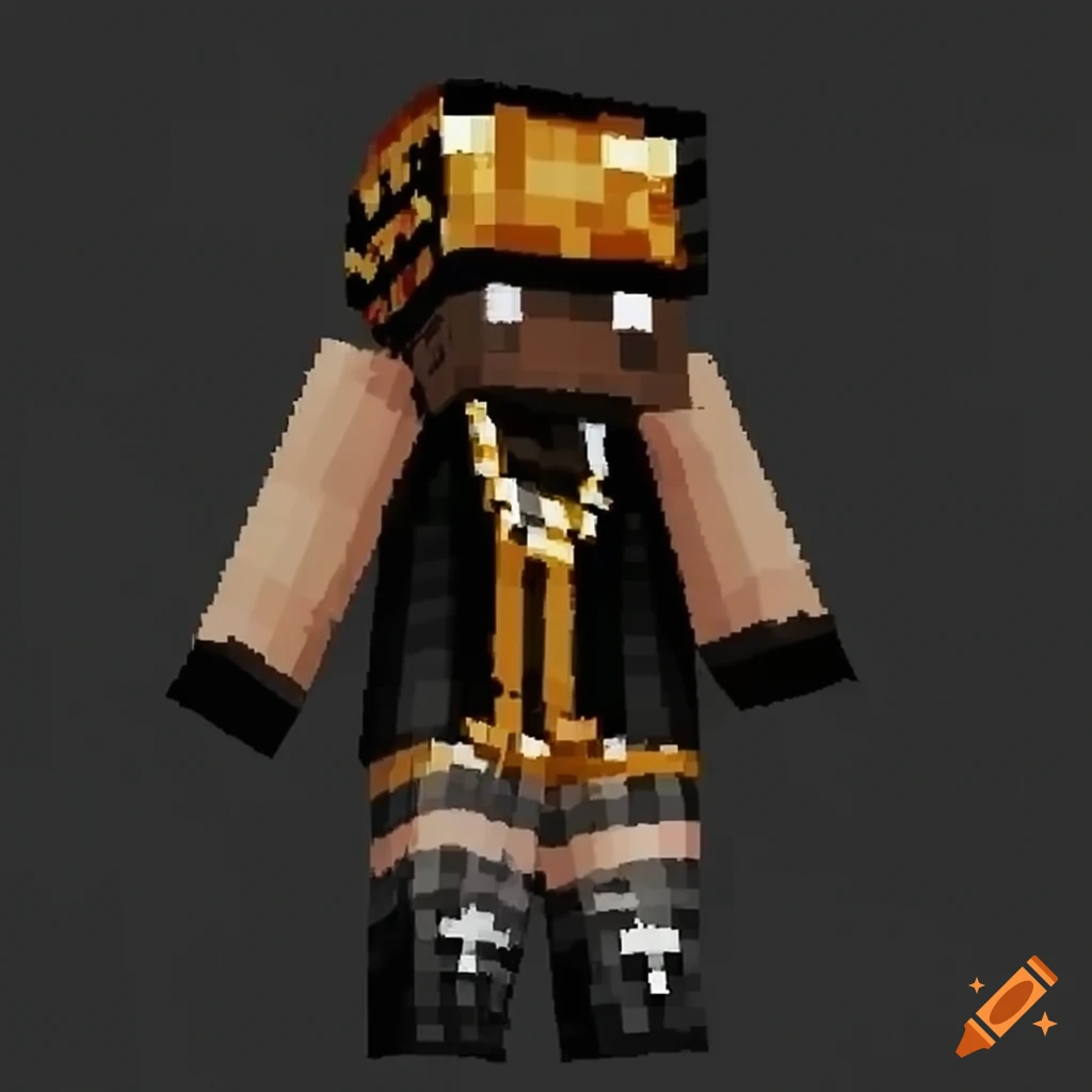 2 chainz character in minecraft style on Craiyon