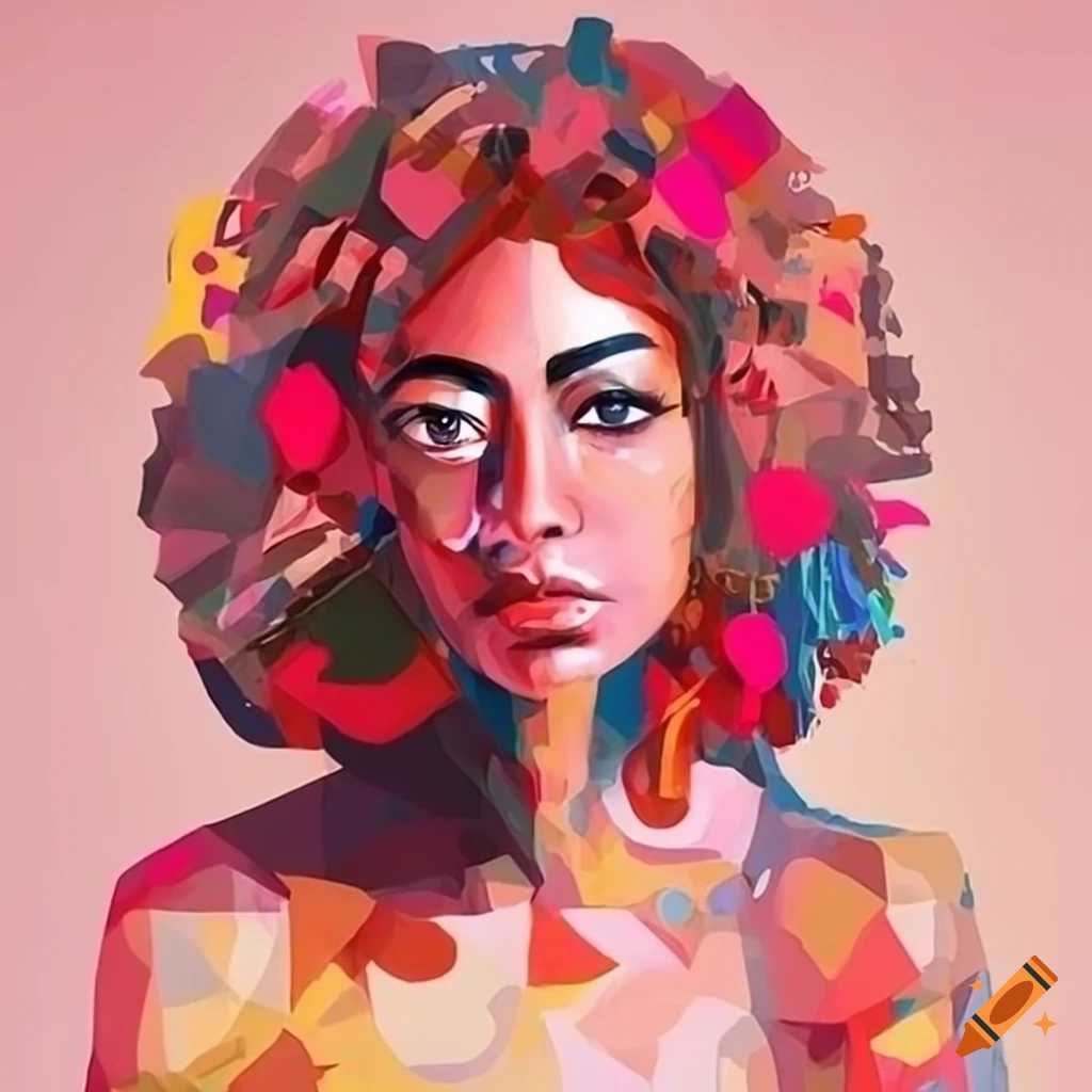 Portrait of artist Ayah Akl, interior design student at VCU Arts in ...