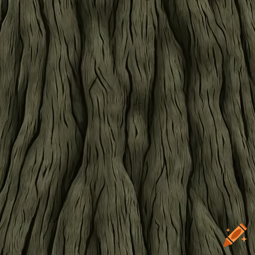Seamless brown tree trunk texture on Craiyon