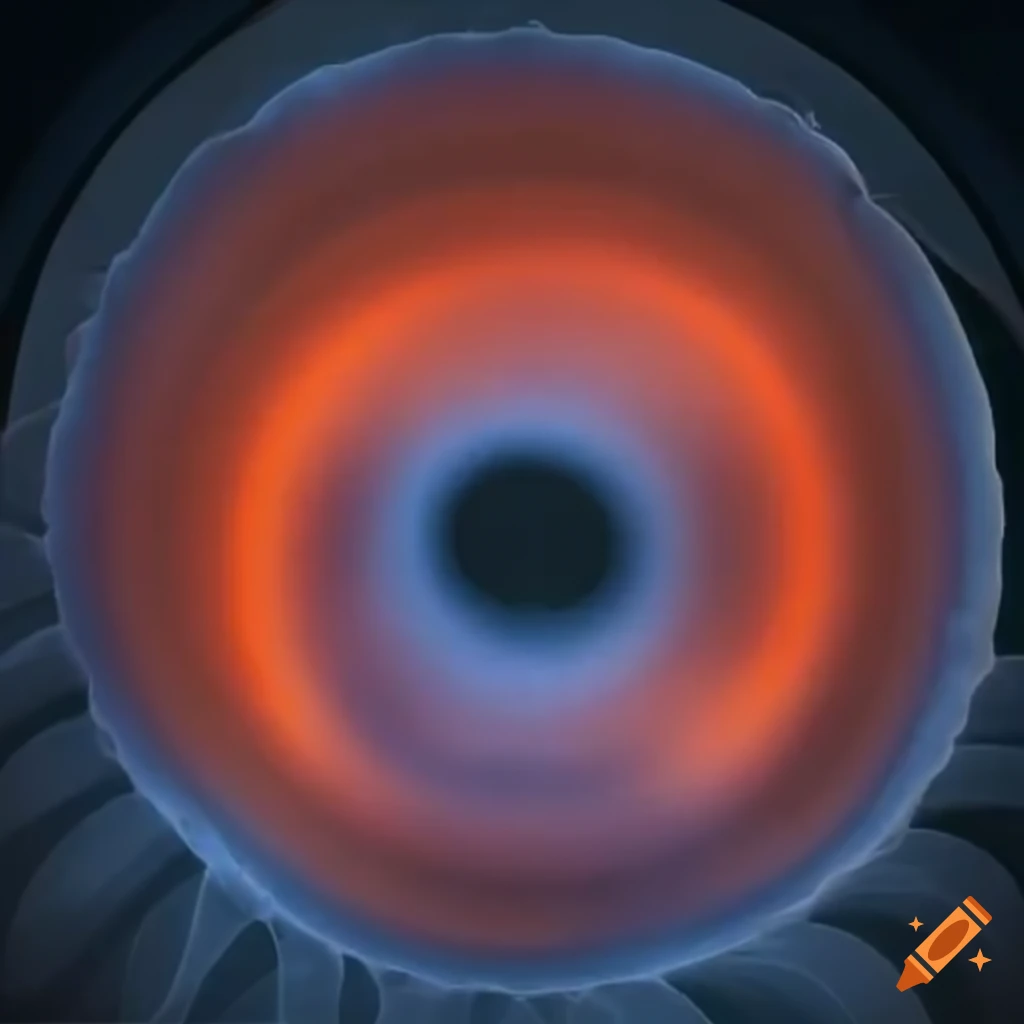 X-ray robot depiction of wave function collapse on Craiyon