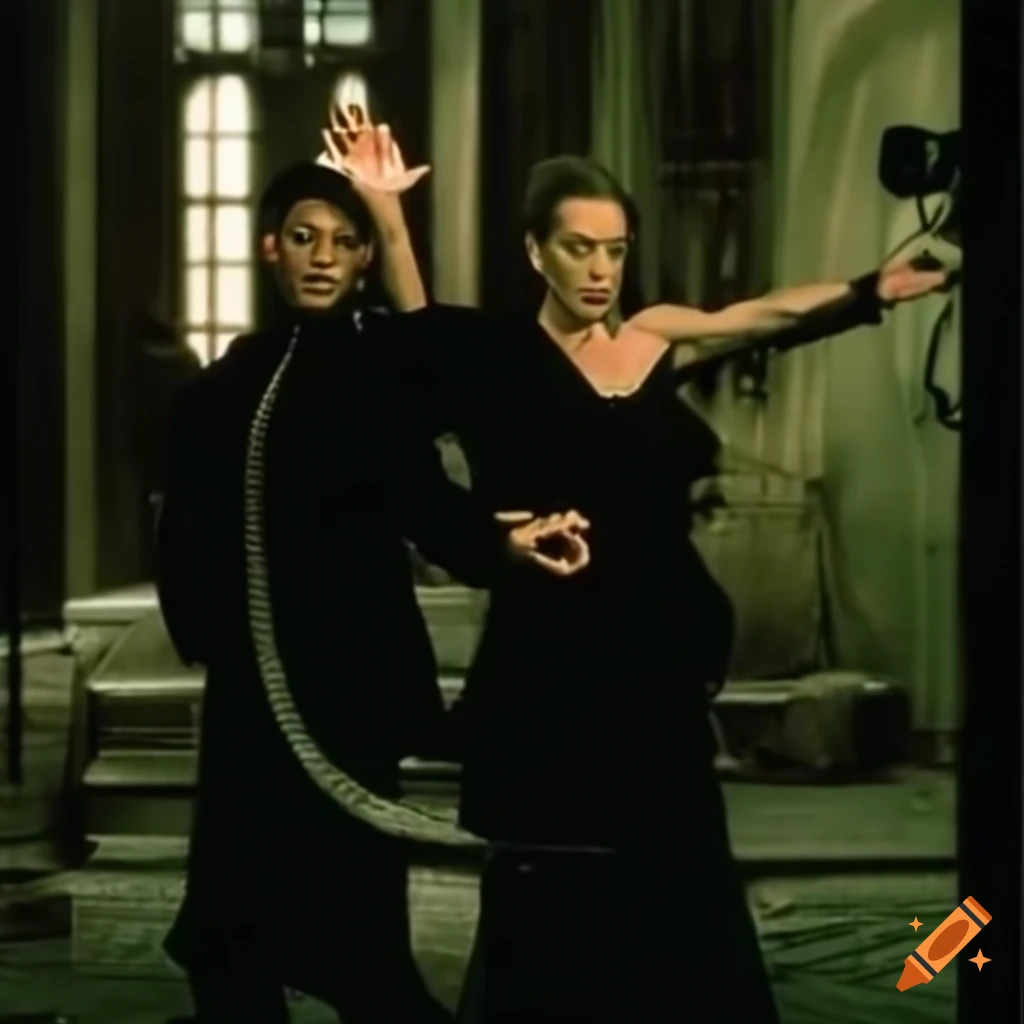 The matrix holiday special on Craiyon