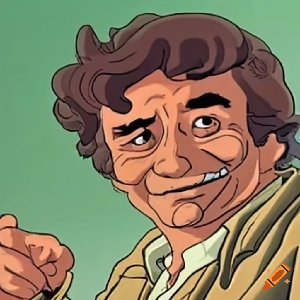 1988 animated series, The Columbo Kids on Craiyon