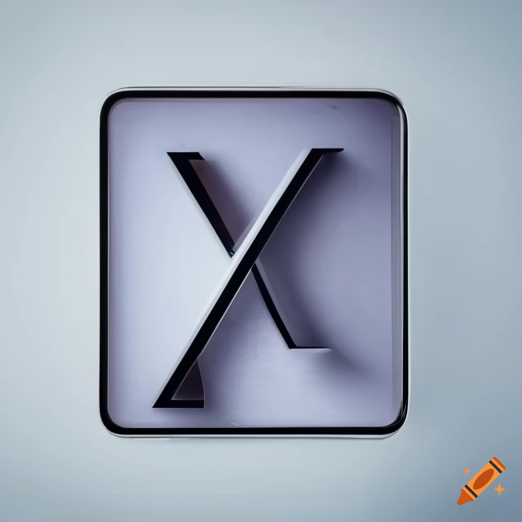 Trading app logo with letter x on Craiyon