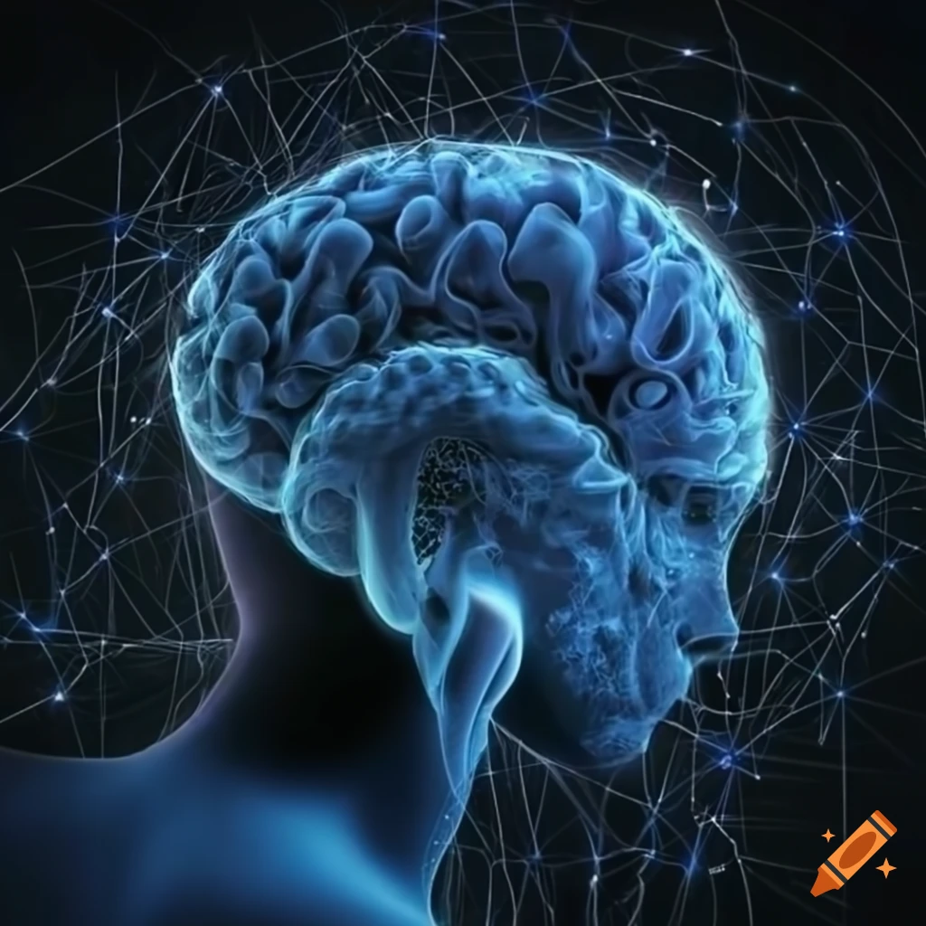 Neural network self-reflection concept on Craiyon