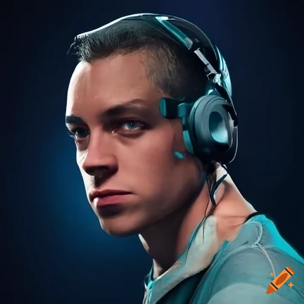 Garrett lambert from community playing a video game with a gaming ...