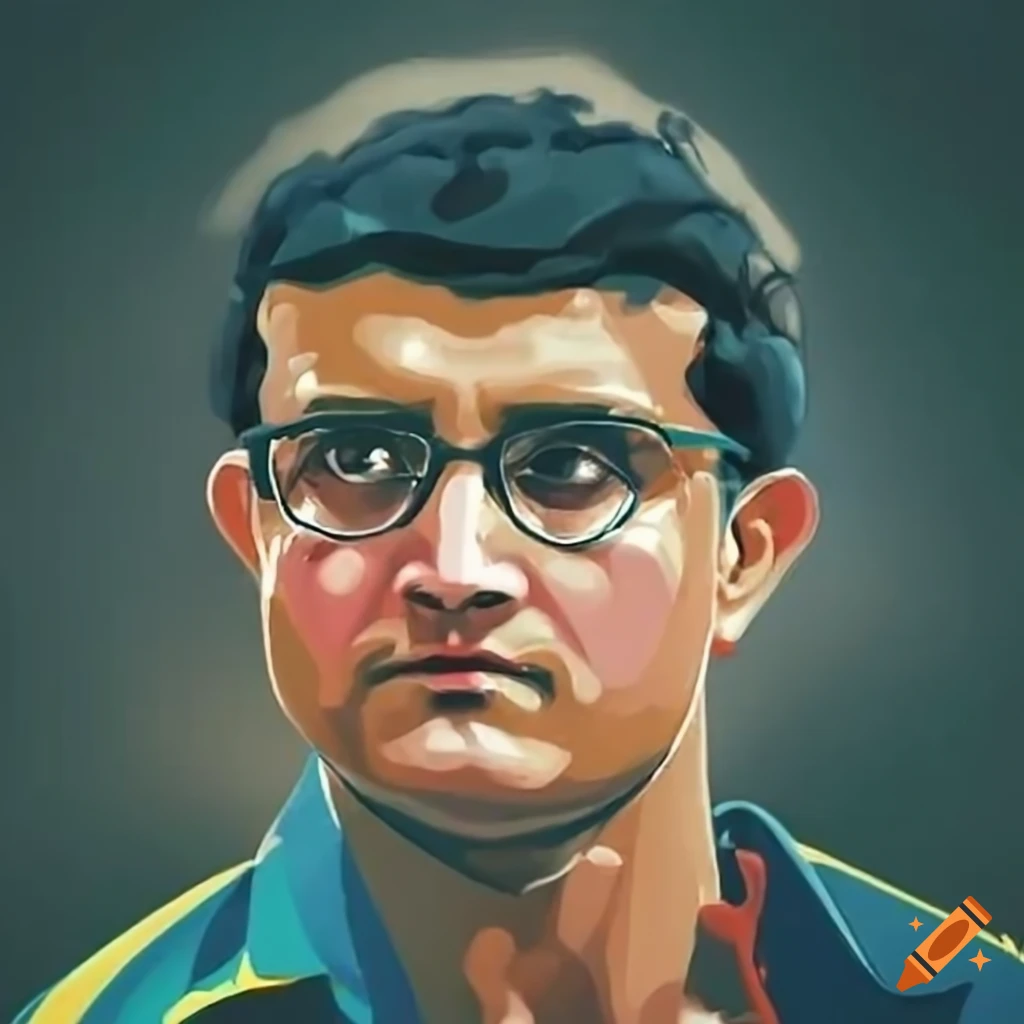 Sourav ganguly on Craiyon