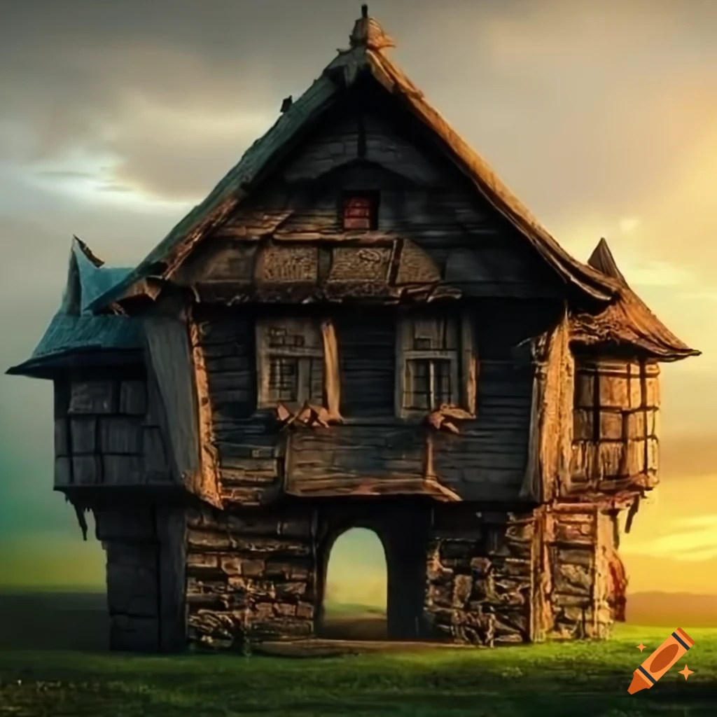 Medieval house on Craiyon