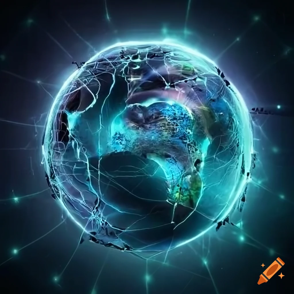 Virtual machines network connection and union on Craiyon