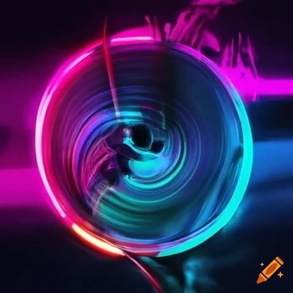 Digital music concept art on Craiyon