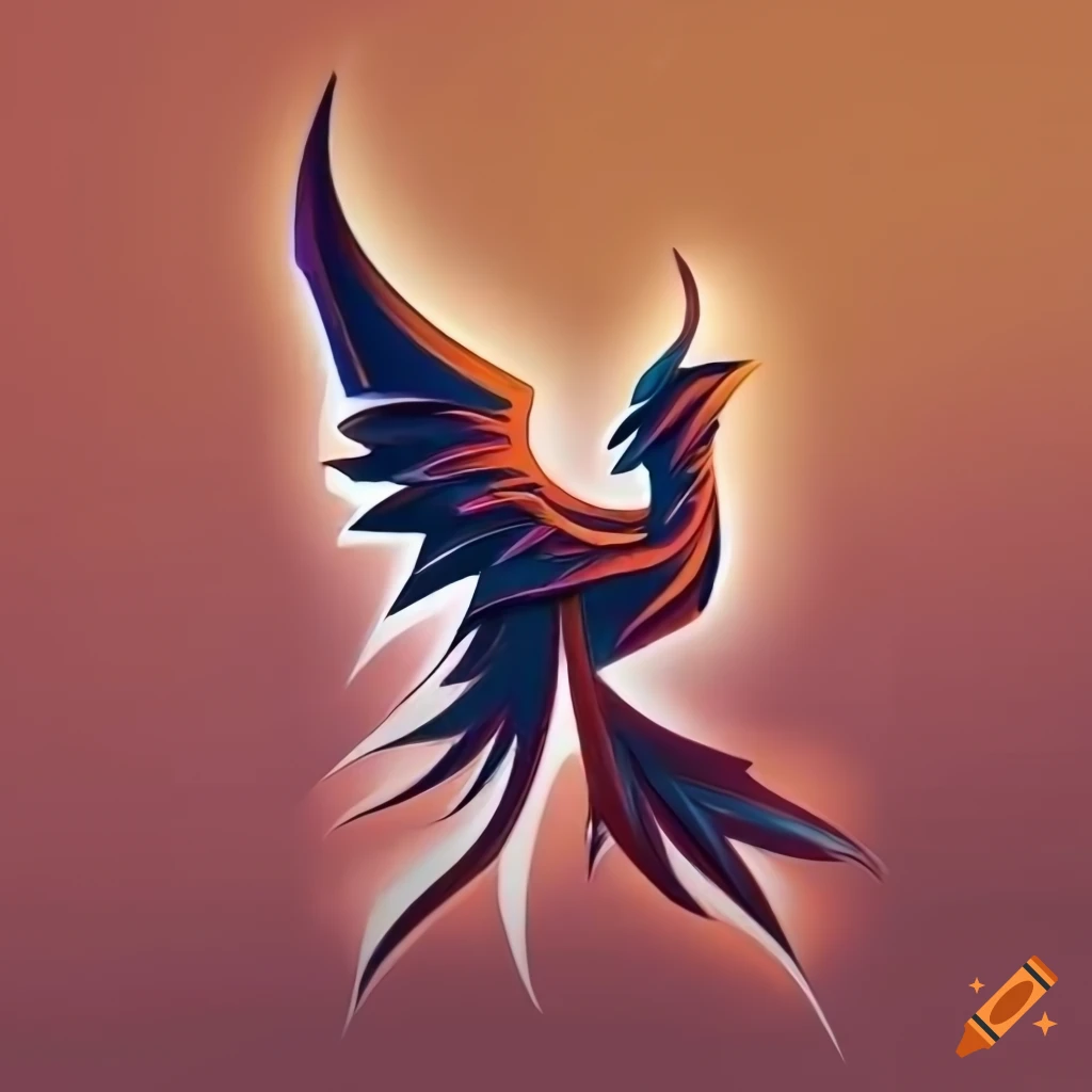 Phoenix logo on Craiyon
