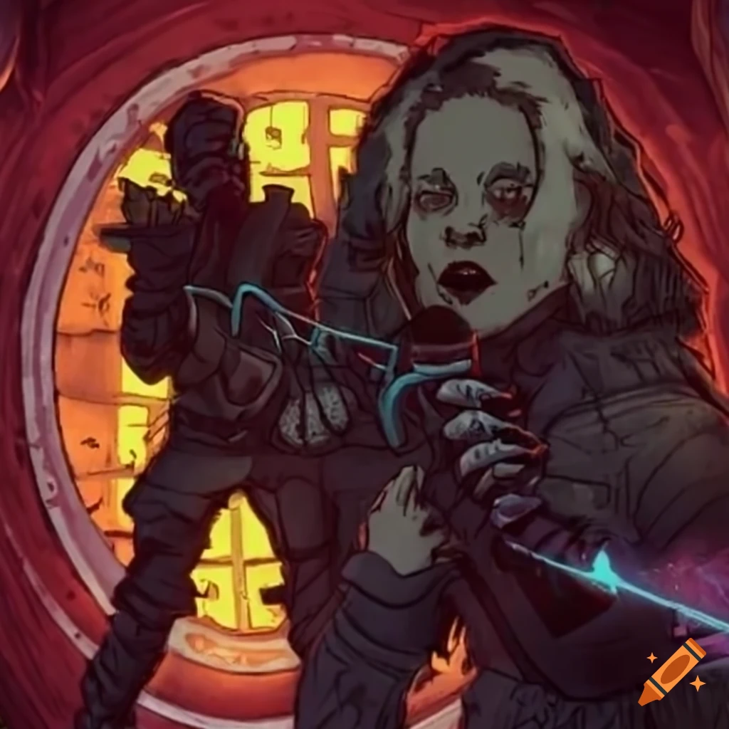 Shadowrun holiday special on Craiyon